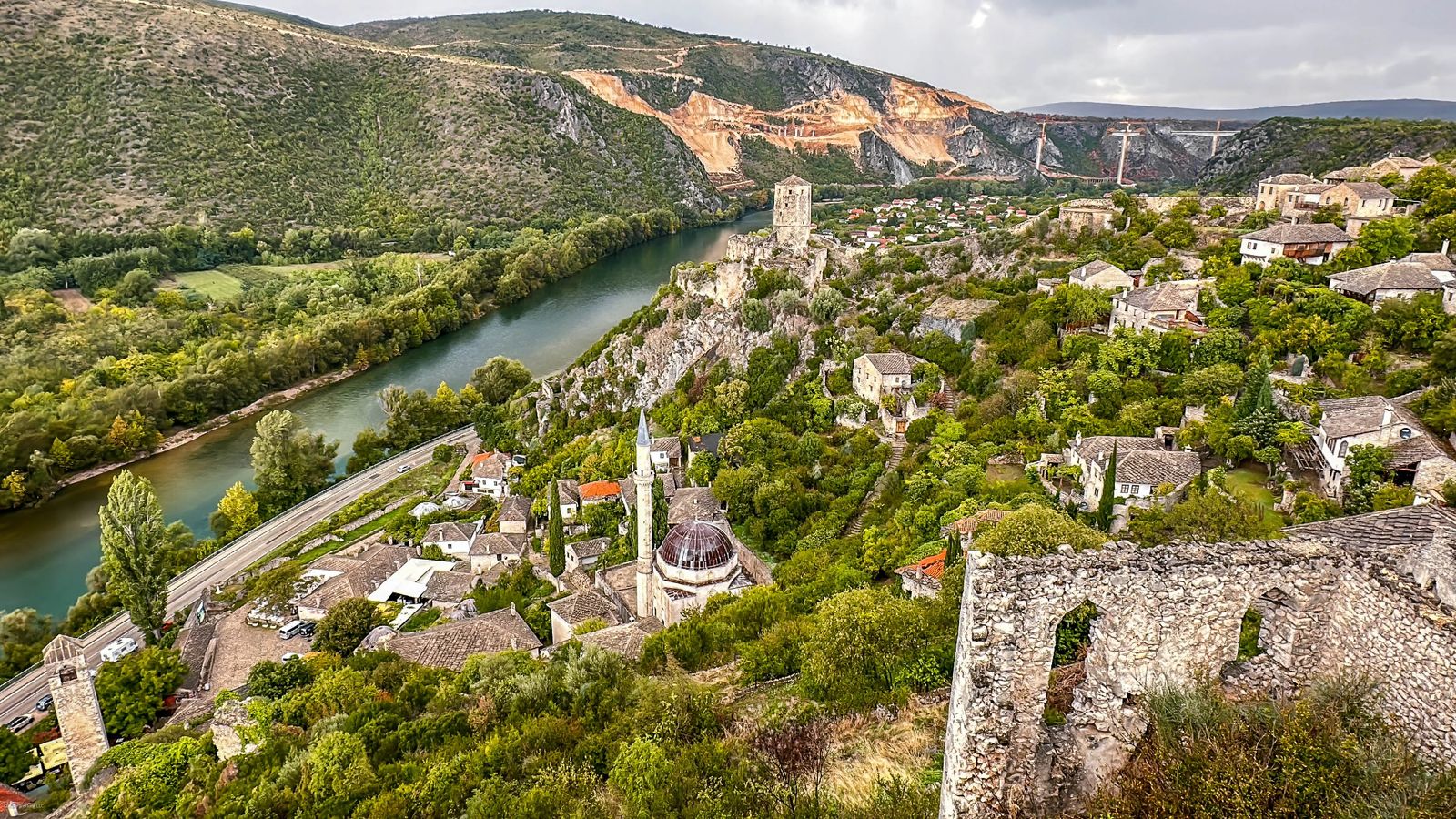 Visiting Počitelj Kula UNESCO Site