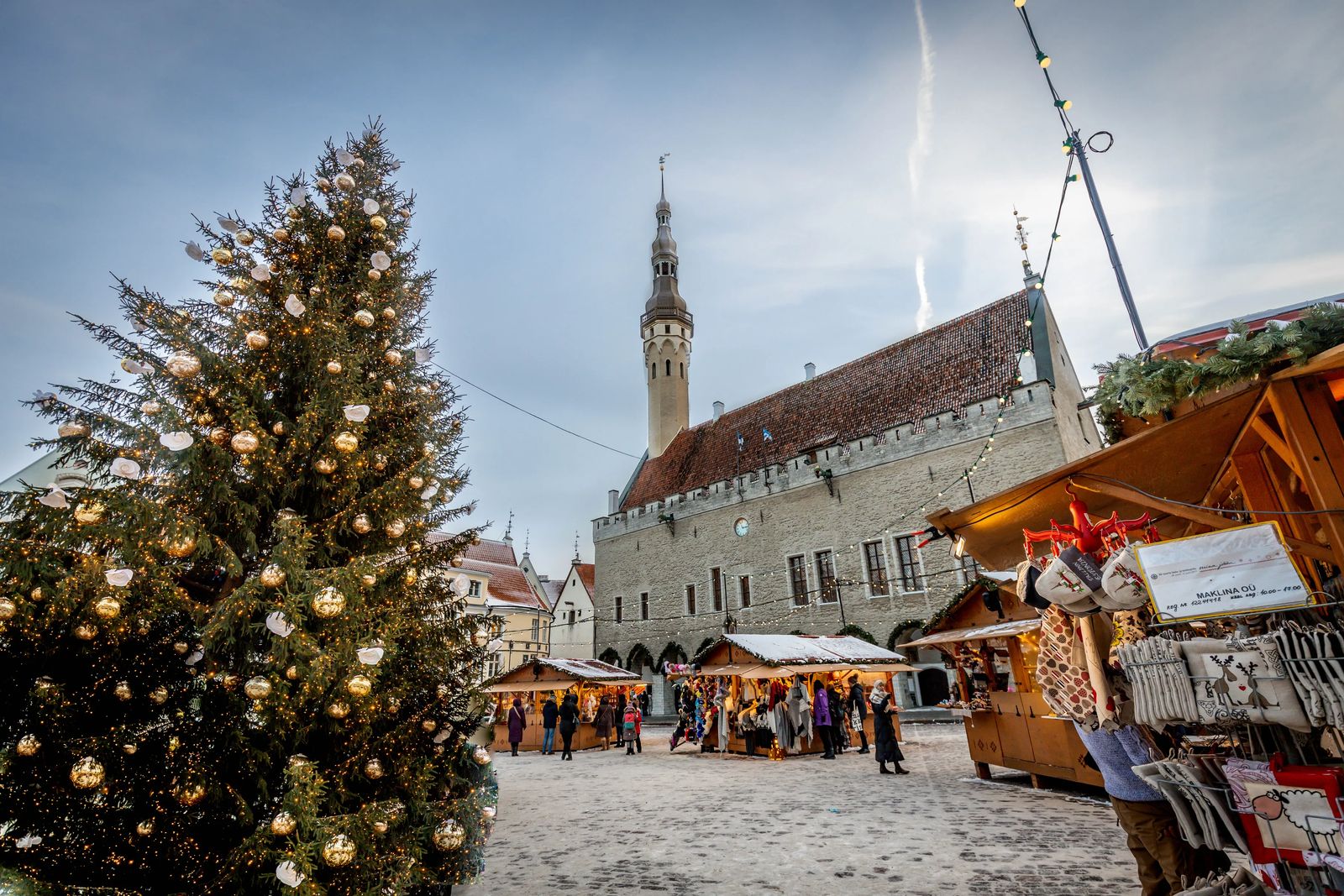 Tallinn Christmas Market In Estonia