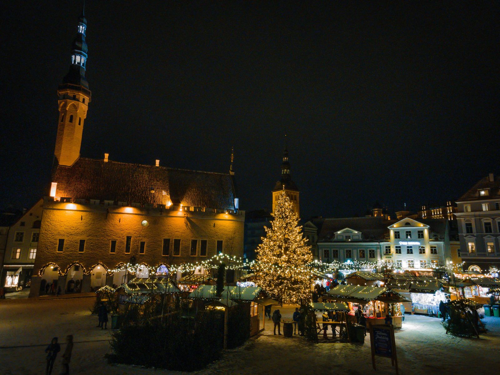 Tallinn Christmas Market In Estonia